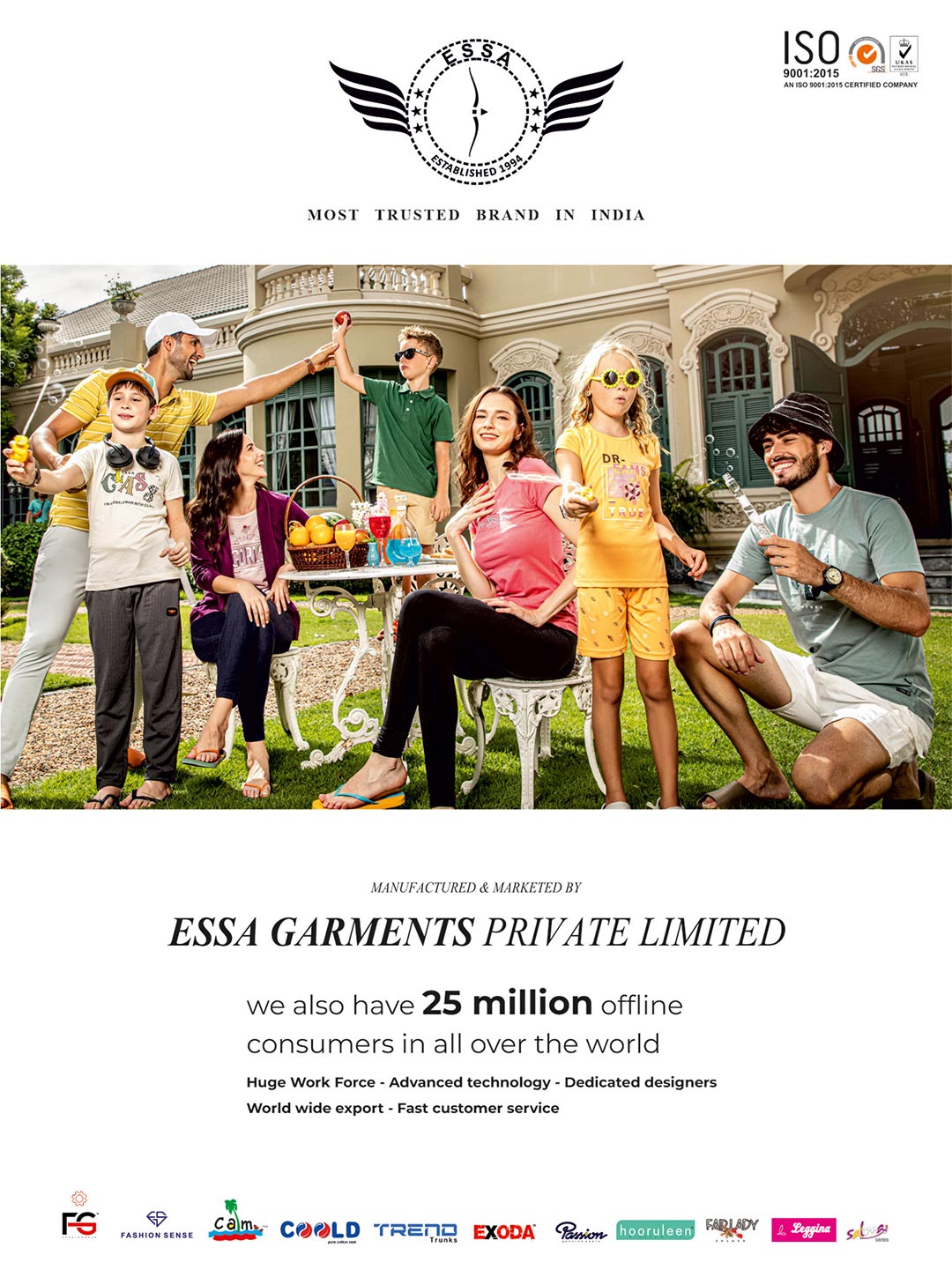 About Us – ESSA GARMENTS