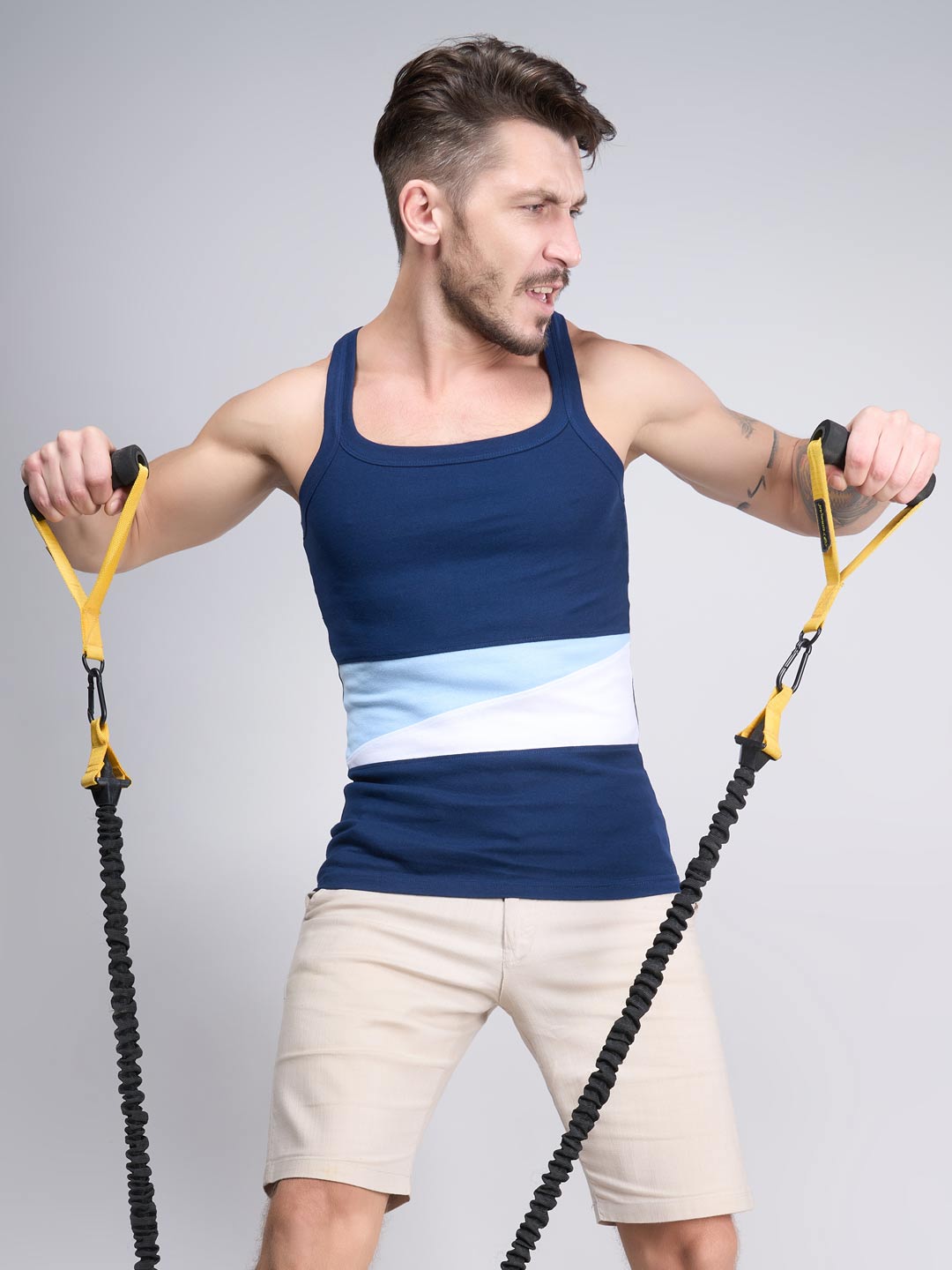 Power Zone Gym Vest for Men - Enhance Your Workout Style – ESSA GARMENTS